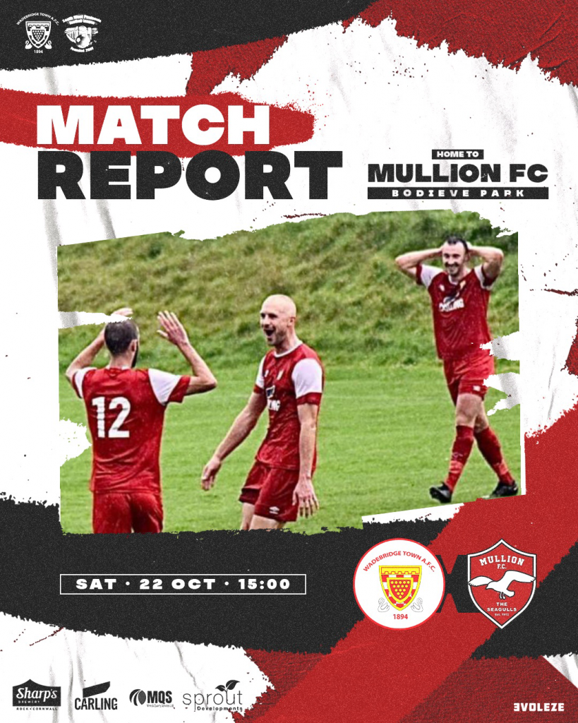 Match Report: Wadebridge Town 7 v 0 Mullion - Wadebridge Town FC