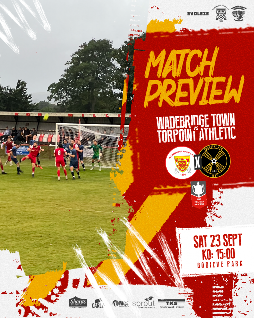 From the Dugout (Torpoint Home in the FA Vase) - Wadebridge Town FC